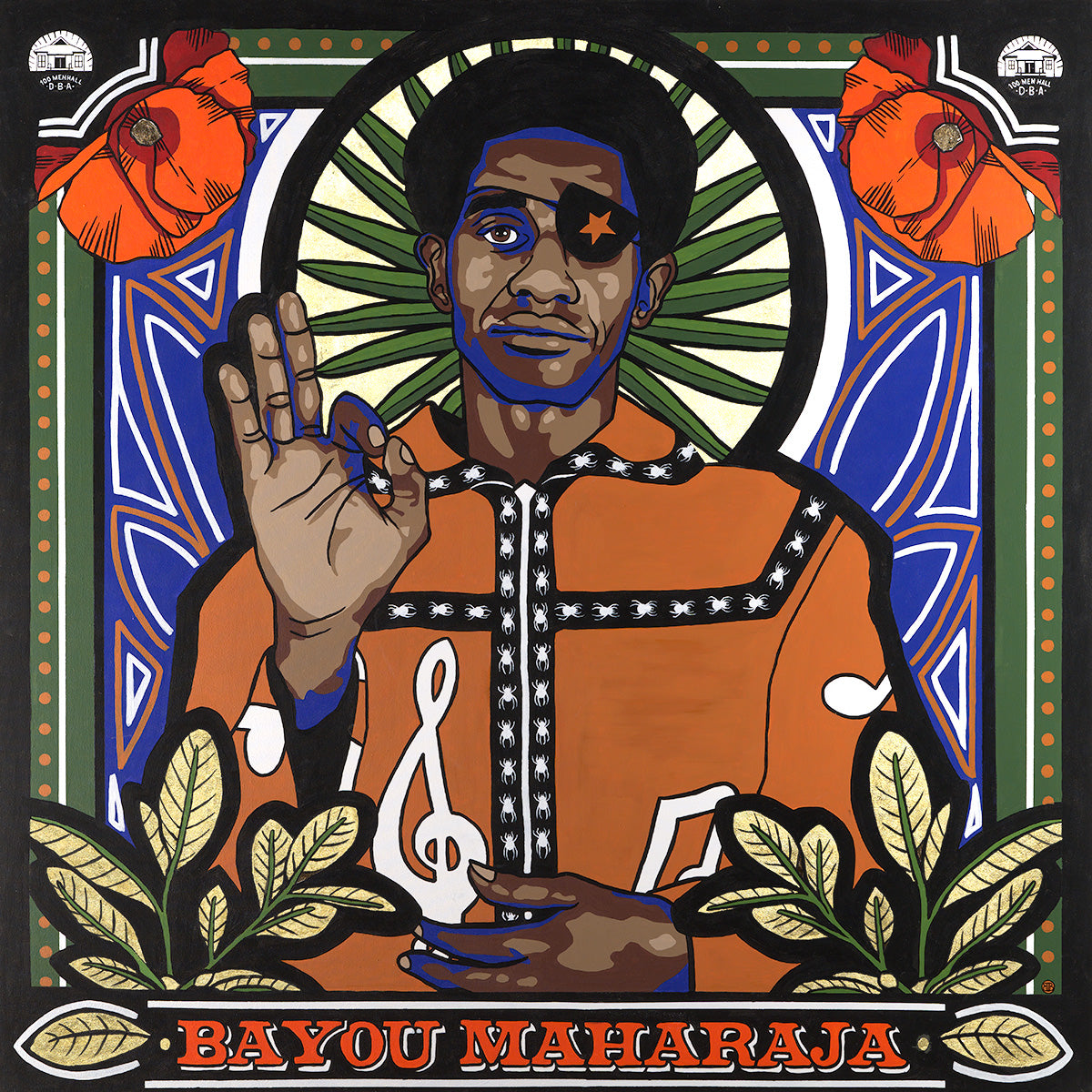 POSTER - SCOTT BULLOCK's MURAL of JAMES BOOKER — The100MenHall