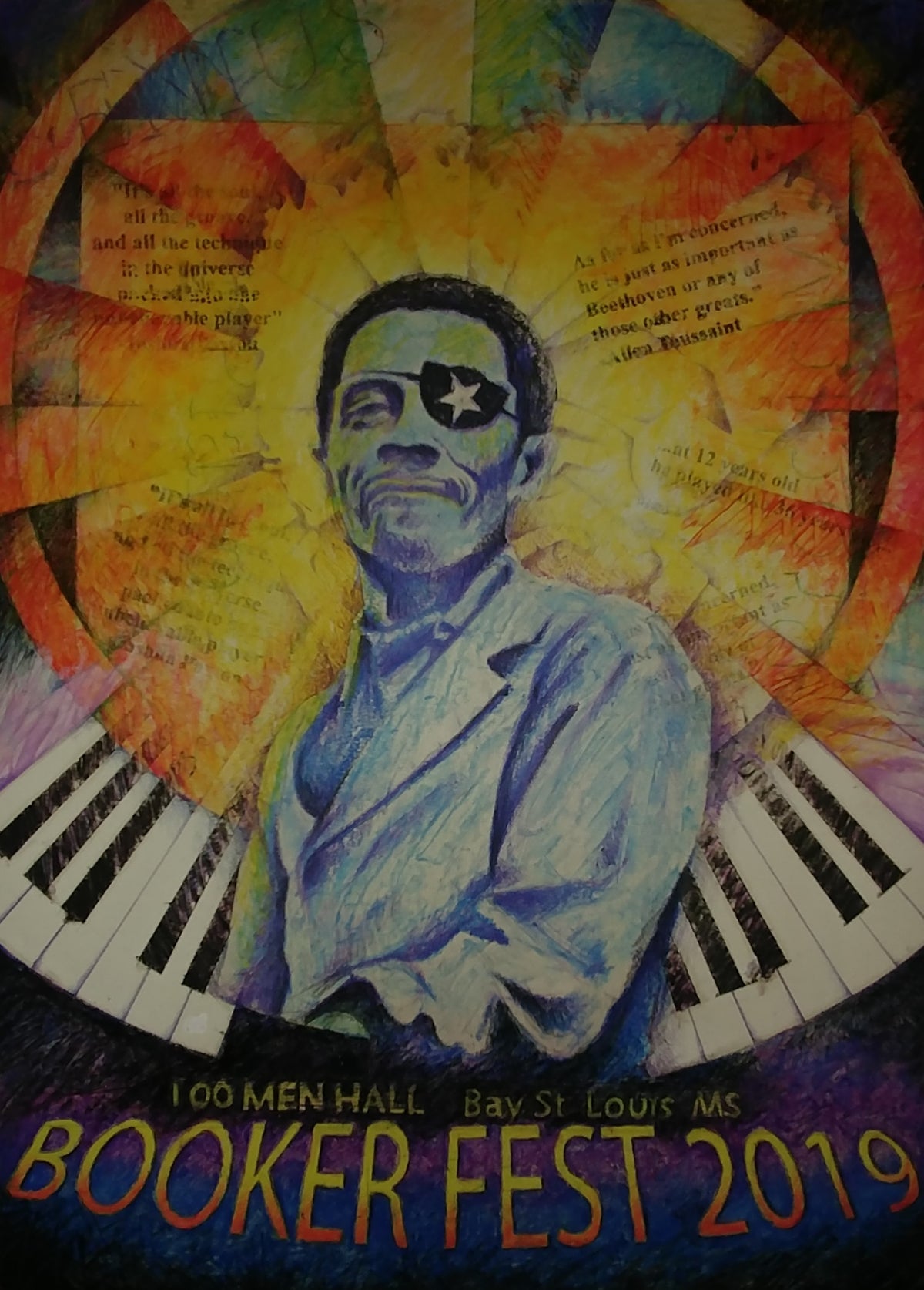 POSTER - 2019 BOOKER FEST Commemorative Limited Edition Print ...